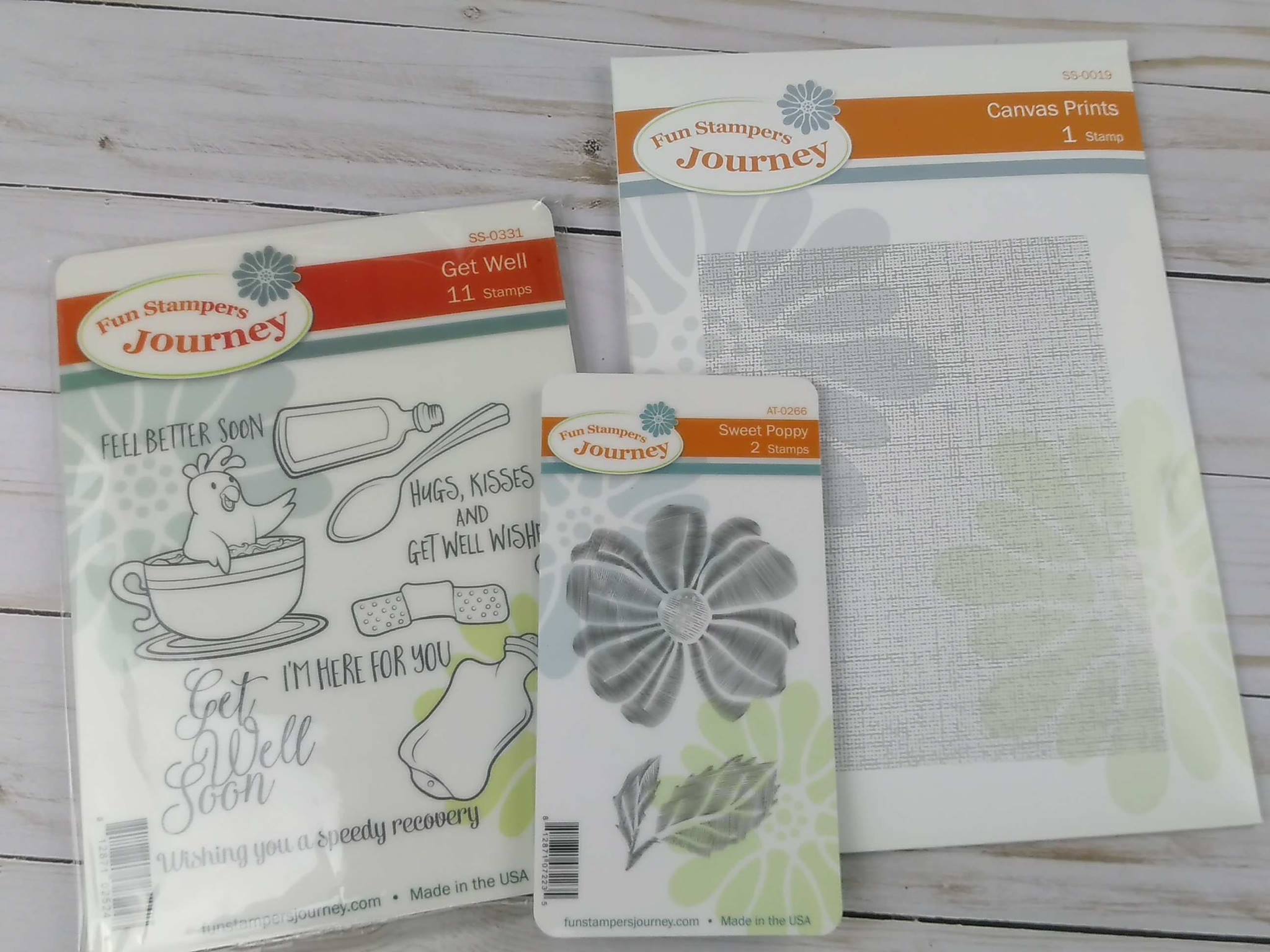 Sweet Poppy on Canvas Prints – Glue Gun Diva